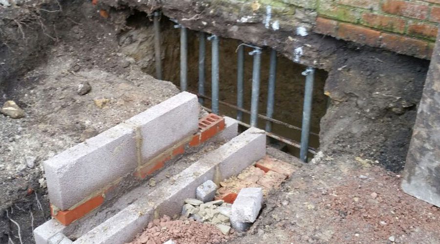 Beam & Base Underpinning | Piling & Structural Services Ltd