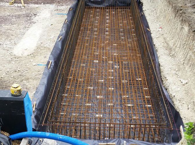 Raft Foundation Pool | Piling & Structural Services Ltd